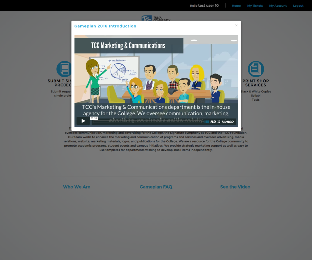 Gameplan – Tulsa Community College - Rhom Creative Marketing Agency